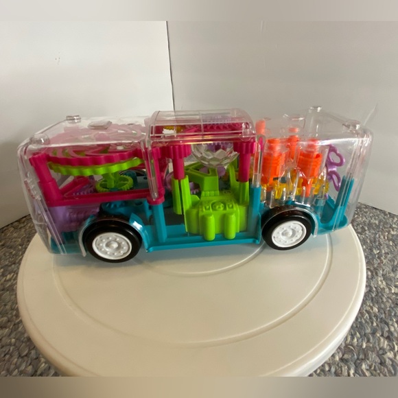 YJ TOYS | Toys | Gear Light Bus Ages 3 Like New | Poshmark